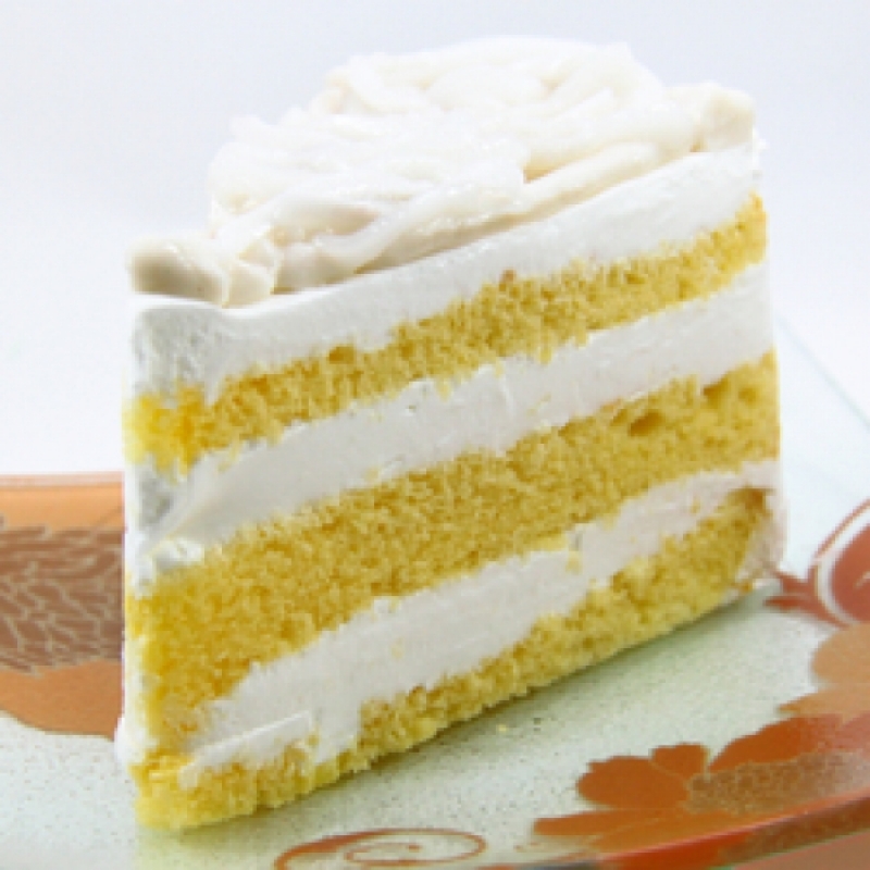 Yellow Layer Cake With Fluffy White Frosting Recipe